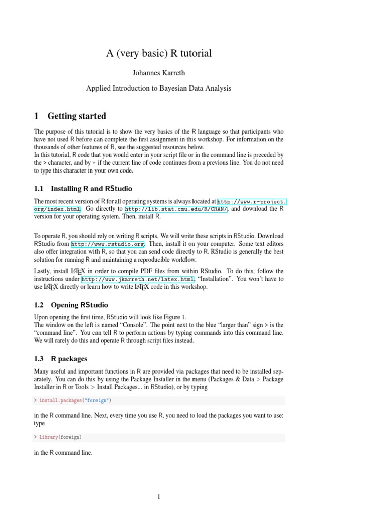 Bayes CPH - Tutorial R | PDF | Command Line Interface | Scripting Language