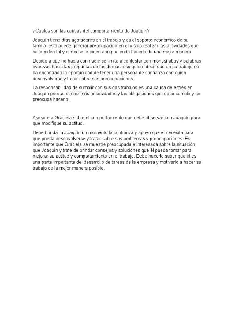 El Empleado Perfecto | PDF