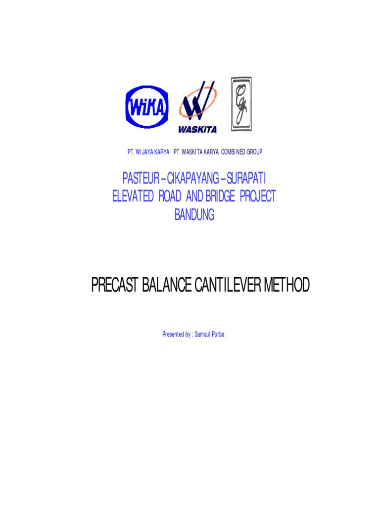 Metoda Precast Segment | PDF | Composite Material | Materials