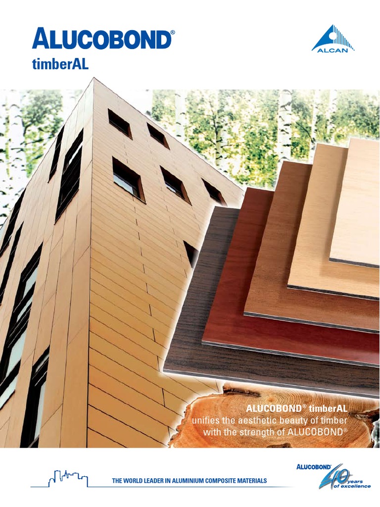 Alucobond timberAL PDF | PDF | Lumber | Building