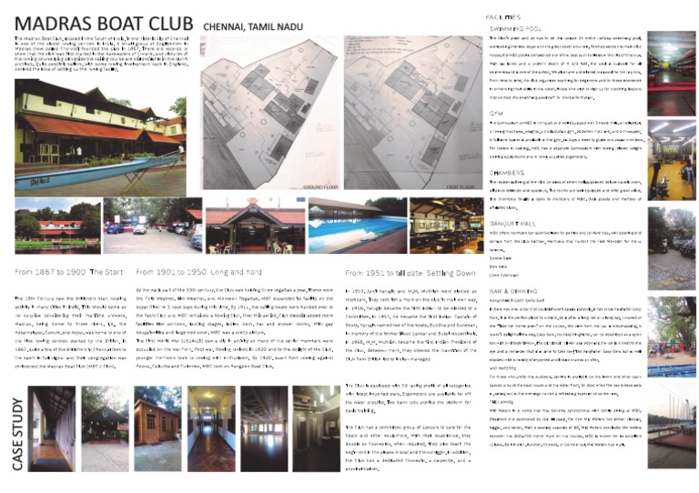 Madras Boat Club Case Study | PDF