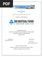 Project Report On Mutual Fund Schemes of SBI | PDF | Investment Fund ...