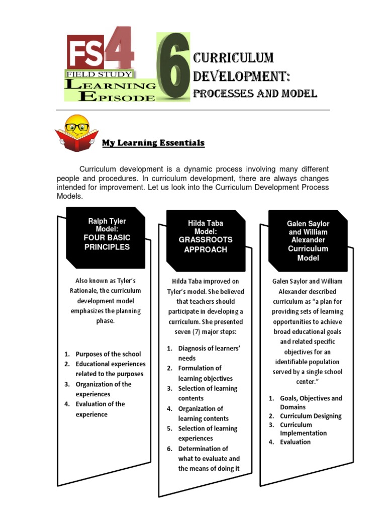 fs4 (Episode 6) PDF | PDF | Curriculum | Essays