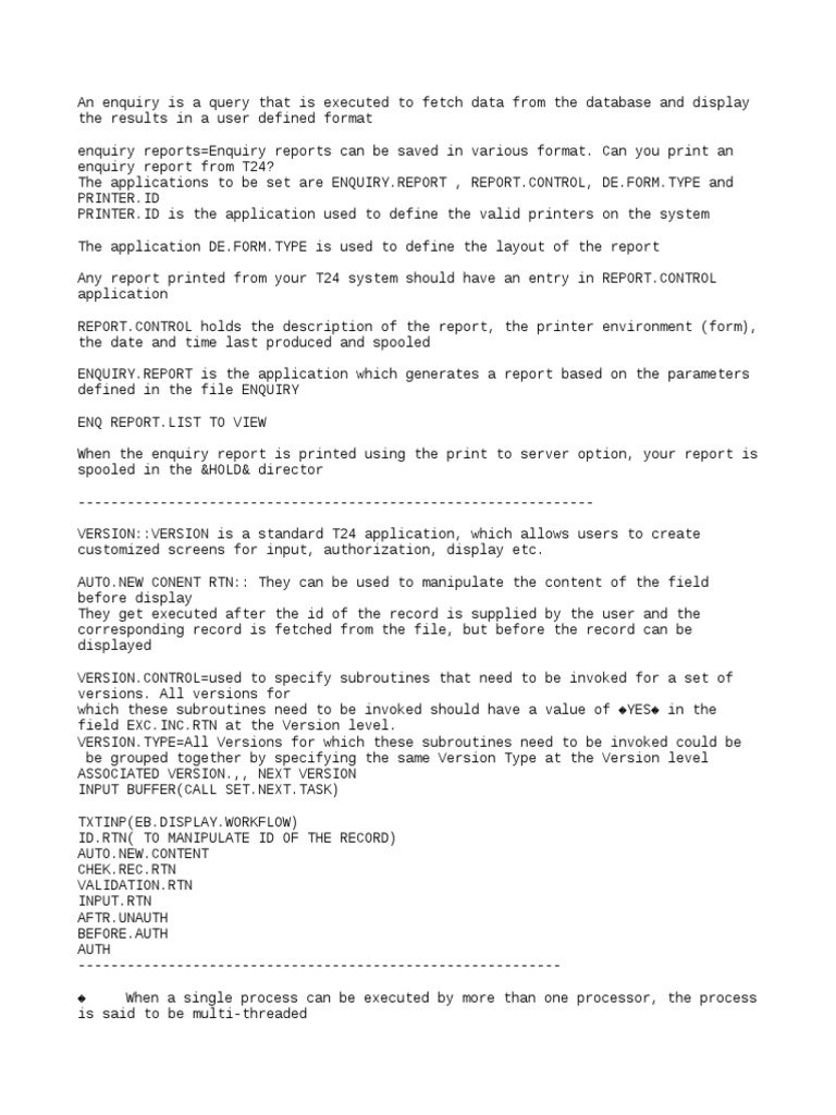 Intr t24 | PDF | Thread (Computing) | Databases