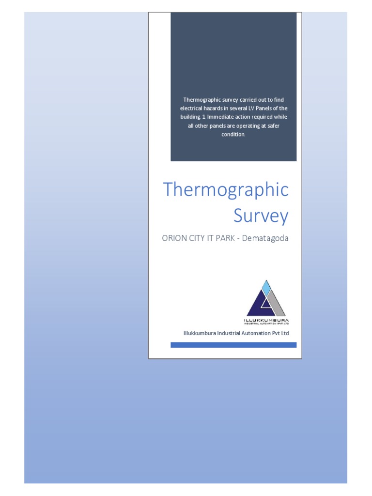 Thermography Report - Sample | PDF | Thermography | Applied And ...