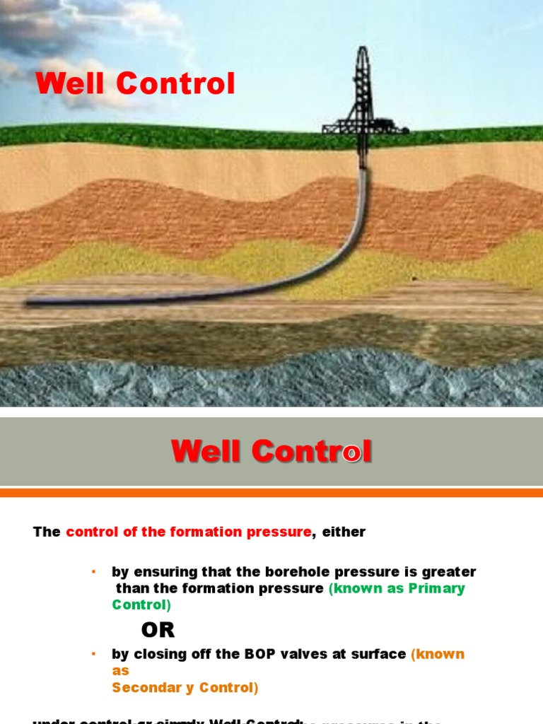 Well Control Techniques in Drilling | PDF | Geotechnical Engineering ...