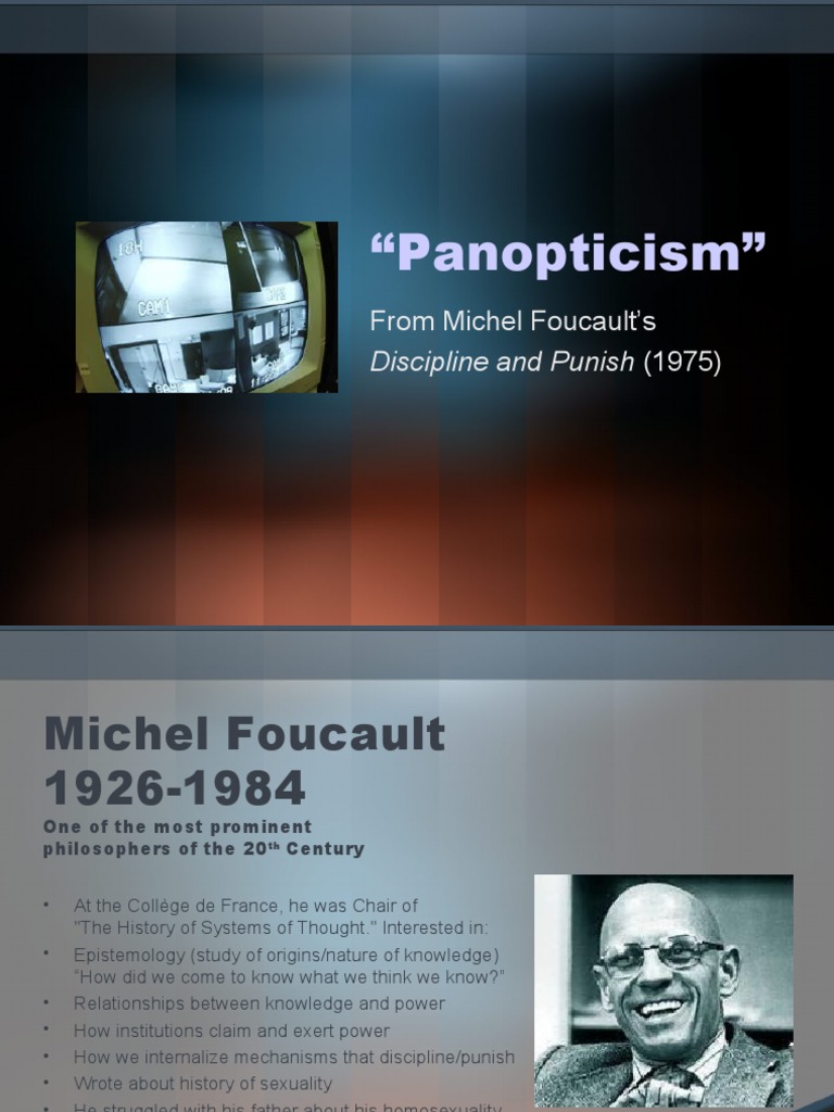 Foucault's Panopticon Theory Explained | PDF | Psychology ...