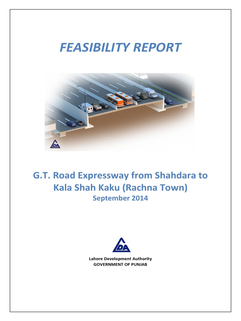 GT Road Expressway KSK - Feasibility Report | PDF | Public–Private ...