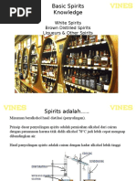 Jenis Minuman Aperitif dan Spirit | PDF | Memasak, Makanan, & Anggur