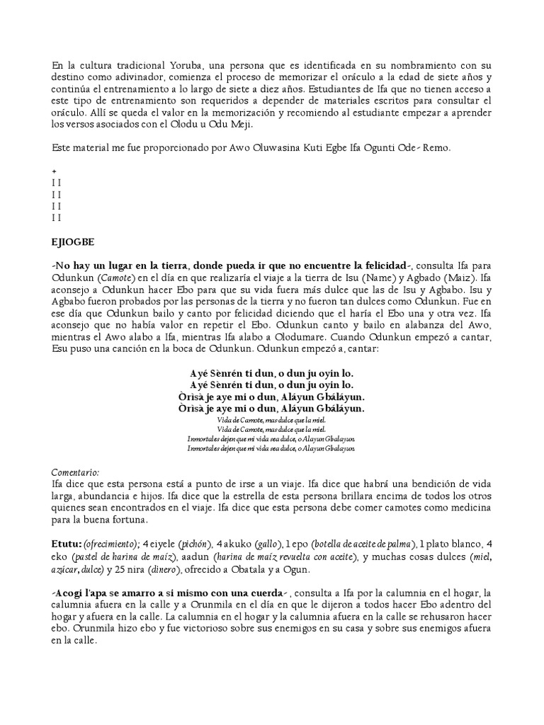 16 Meji PDF | PDF | Religión étnica | Santeria