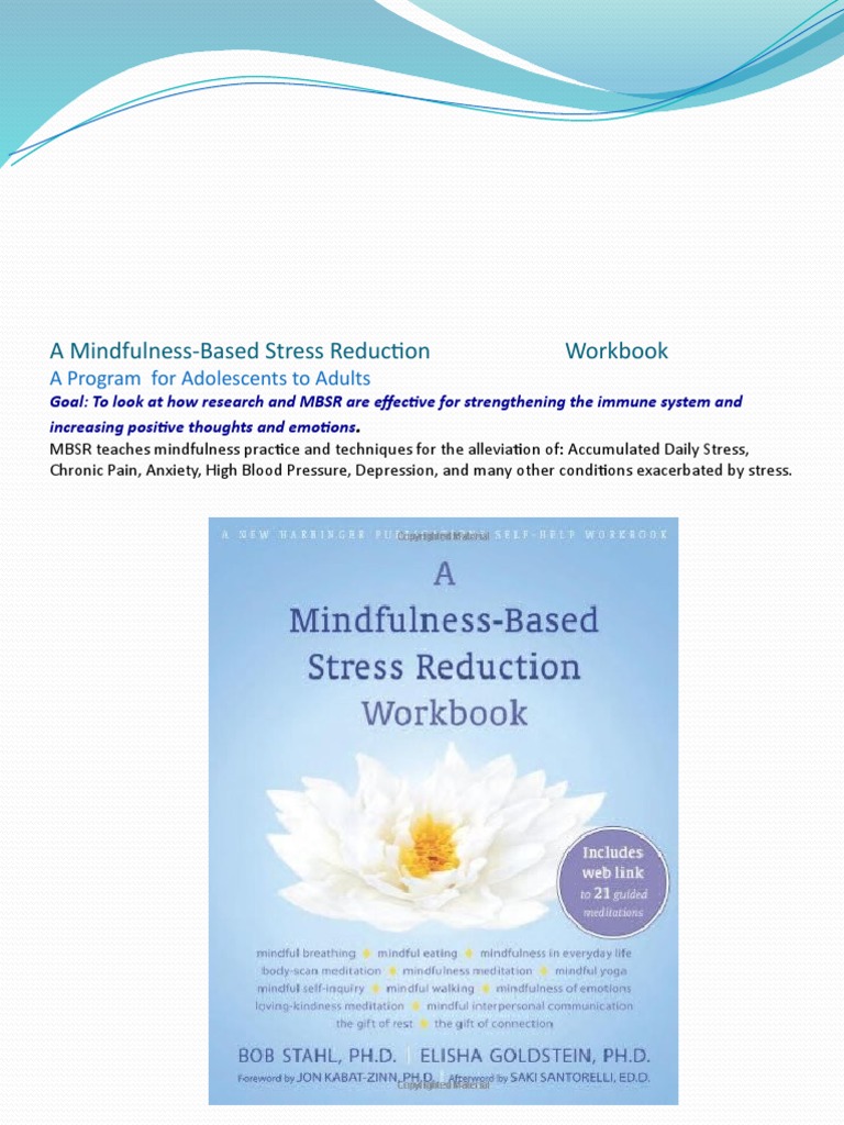 MBSR Workbook-561 | PDF | Mindfulness | Therapy