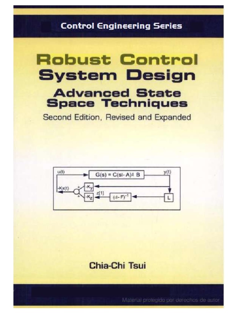 Robust Control System Design Advanced State Space Techniques 2ed PDF ...