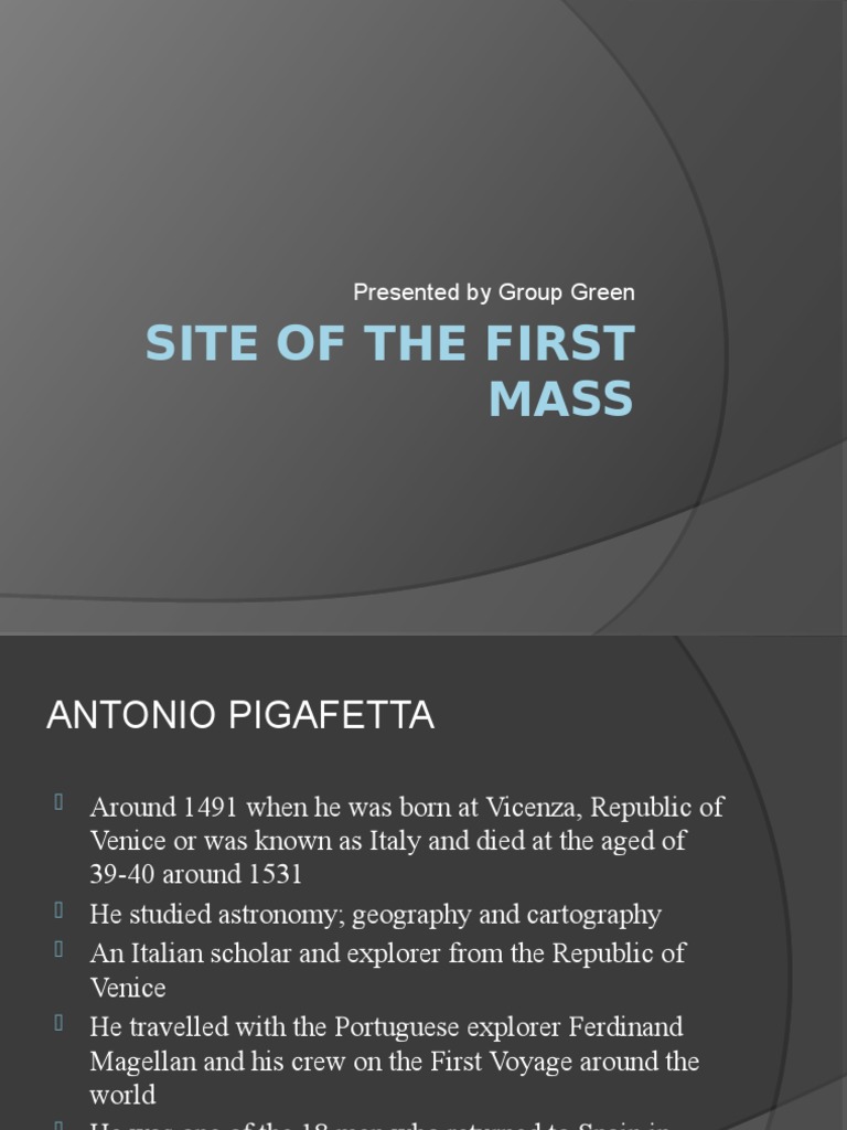 Site of The First Mass | PDF | Age Of Discovery | Exploration