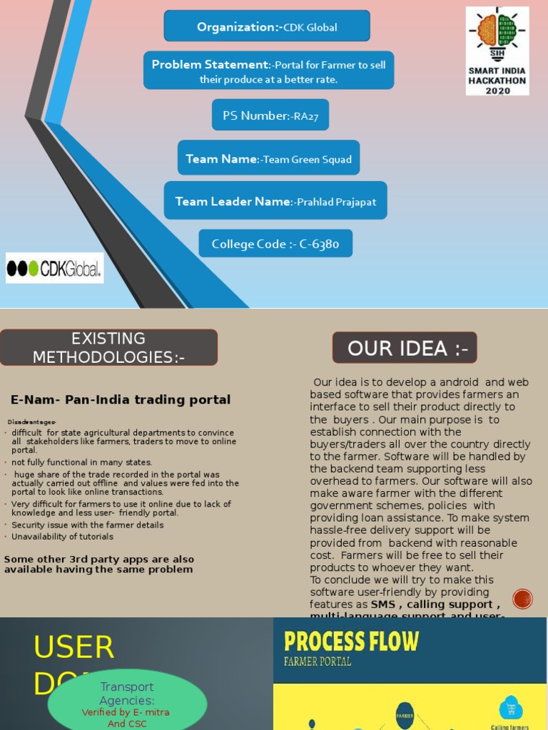 Smart India Hackathon Project Sample Report | PDF | Cyberspace | Software