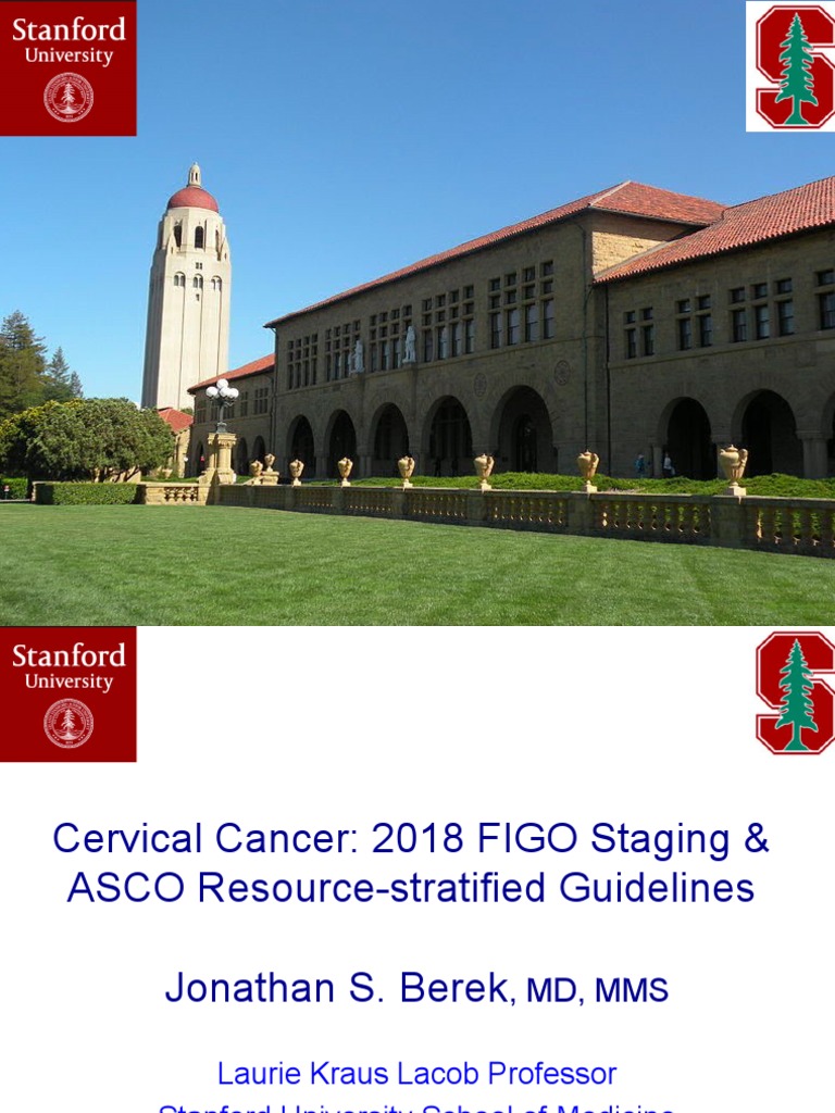 2018 FIGO Staging & ASCO Guidelines CX IGCS | PDF | Cervical Cancer ...