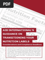 FDA Rounding Rules for Nutrition Labels | PDF | Nutrition Facts Label ...