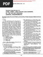 Astm A653-11 | PDF | Materials Science | Industrial Processes