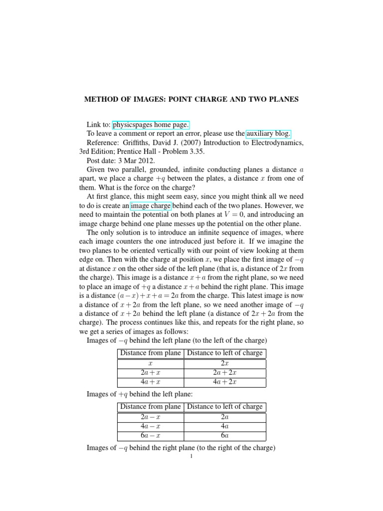 Griffiths Problems 03.35 | PDF | Teaching Mathematics | Mathematical ...