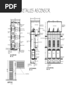Detalle Ascensor | PDF | Ingeniero civil | Transporte