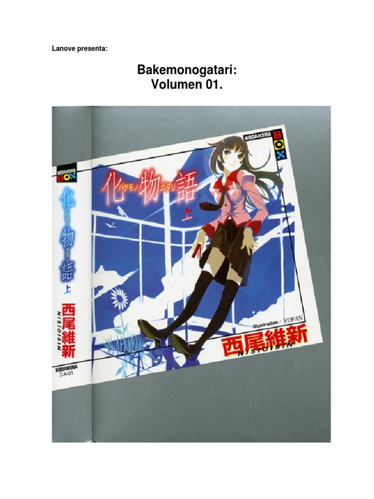 Bakemonogatari 001 - La Cangrejo Hitagi | PDF