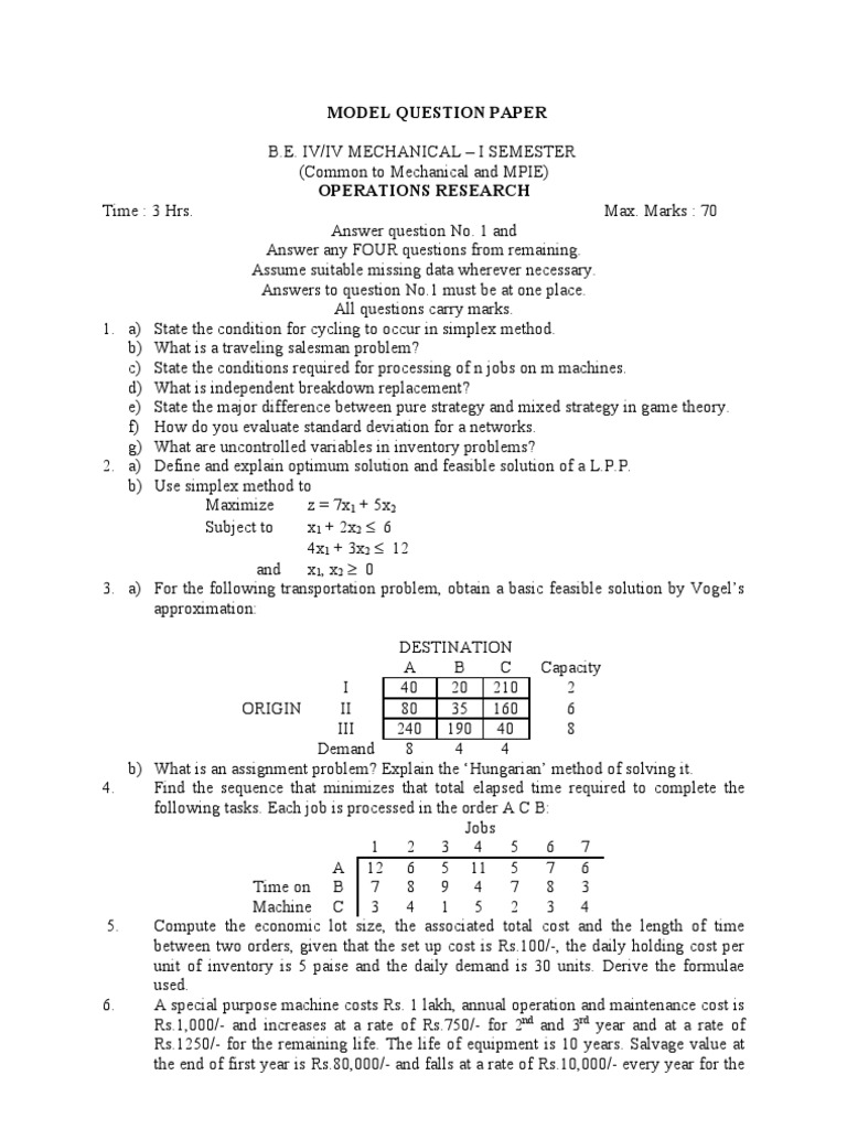 Model Question Paper | PDF | Heat Transfer | Jet Engine