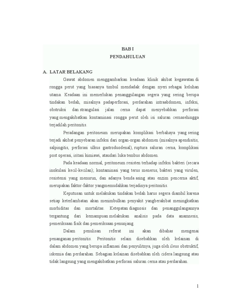 Peritonitis-TB FIX | PDF