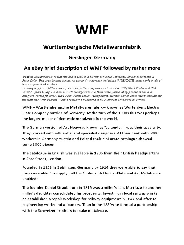 WMF Marks and Part of The Story.... 12 | PDF | Art Media