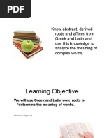 Curriculum Root Word Fer | PDF