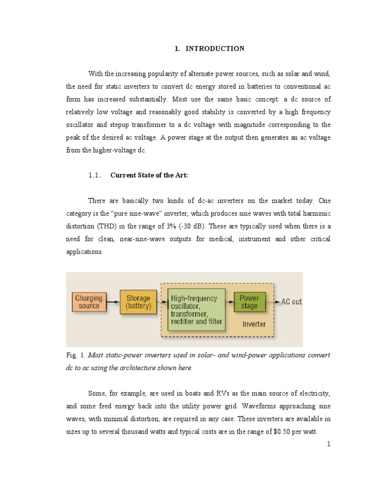 Modified Sine Wave Inverter Analysis | PDF | Power Inverter | Root Mean ...