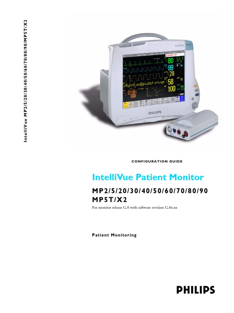 Philips IntelliVue MP2-90 Patient Monitor - Configuration Manual ...