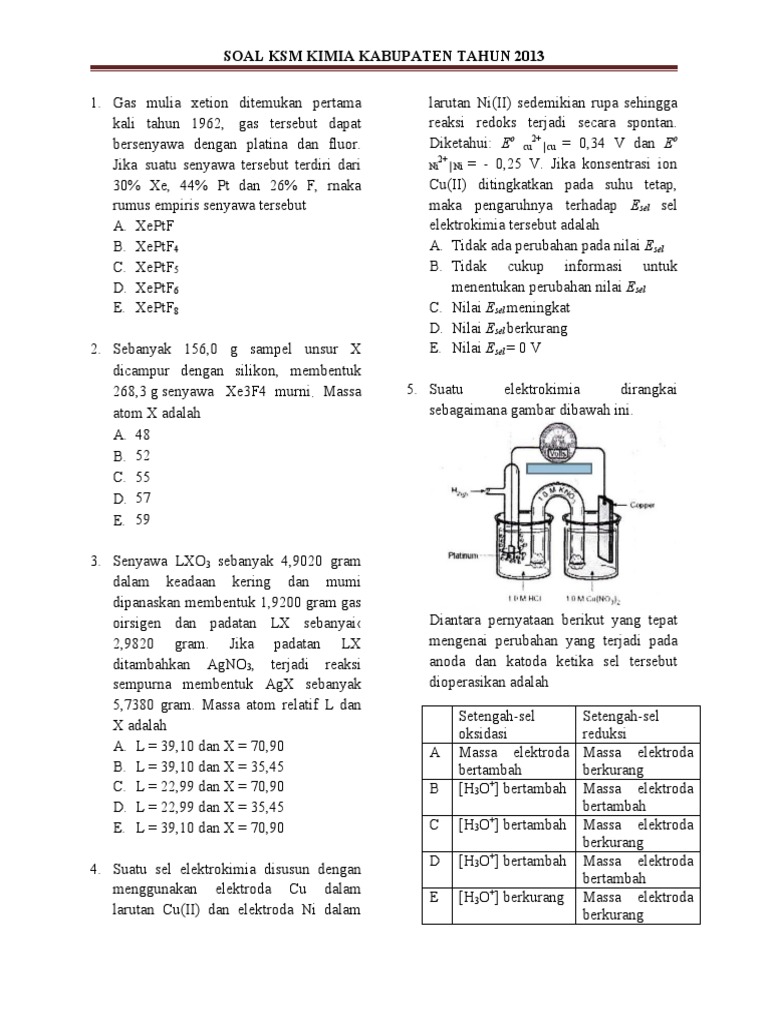 Soal KSM Ketik | PDF