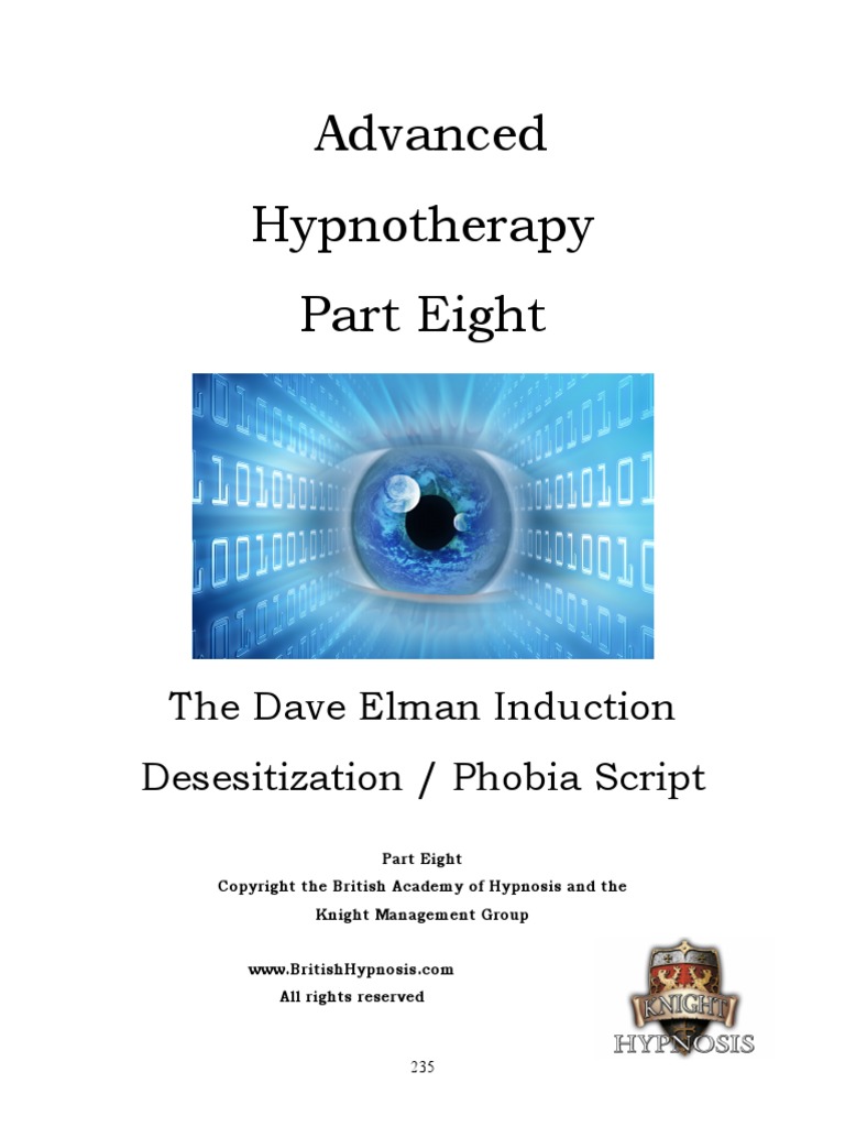 Advanced Hypnotherapy | PDF | Phobia | Clinical Psychology