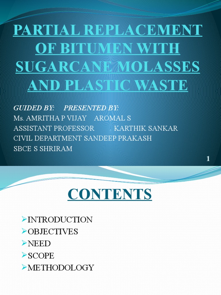 Bitumen Project | PDF | Asphalt | Road Surface