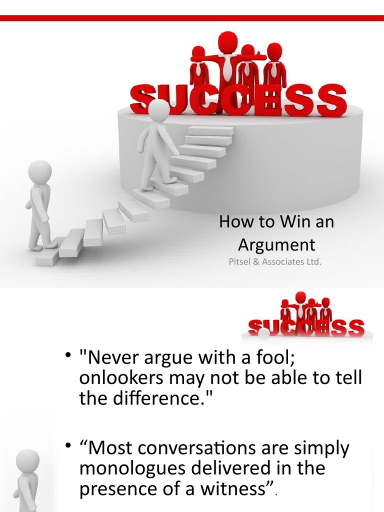 How To Win An Argument | PDF | Perception | Reason