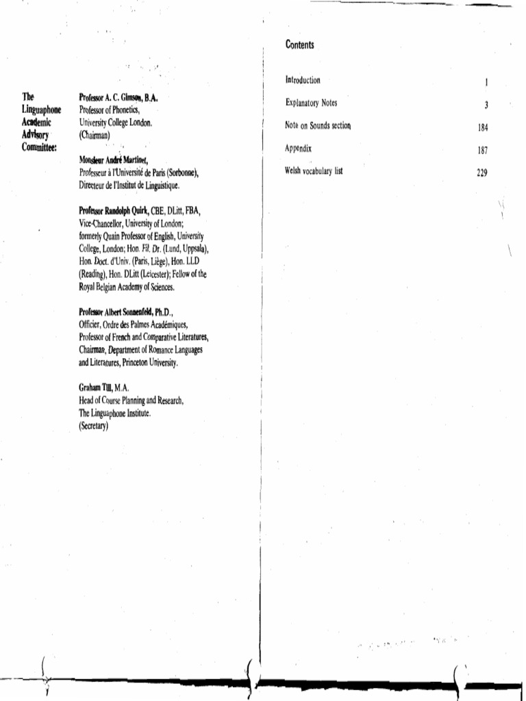 Linguaphone Welsh Course PDF | PDF