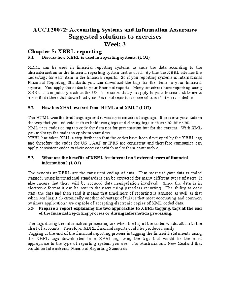 Tutorial 3 ACCT | PDF | Financial Statement | Receipt