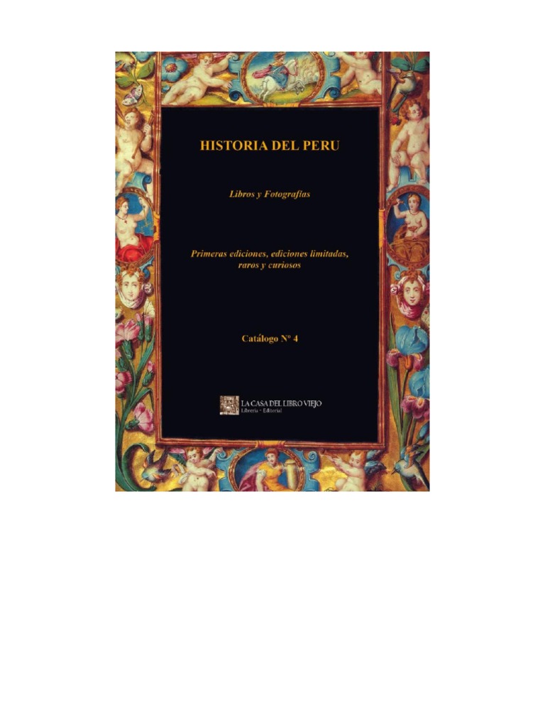 Catalogo Historia Del Peru | PDF | Perú | Lima