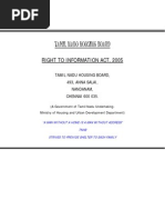 RTI Application Form Template | PDF