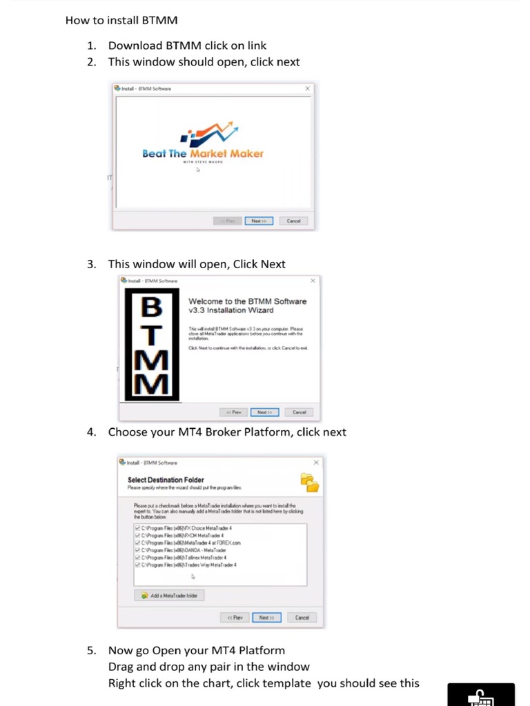 How To Install BTMM | PDF