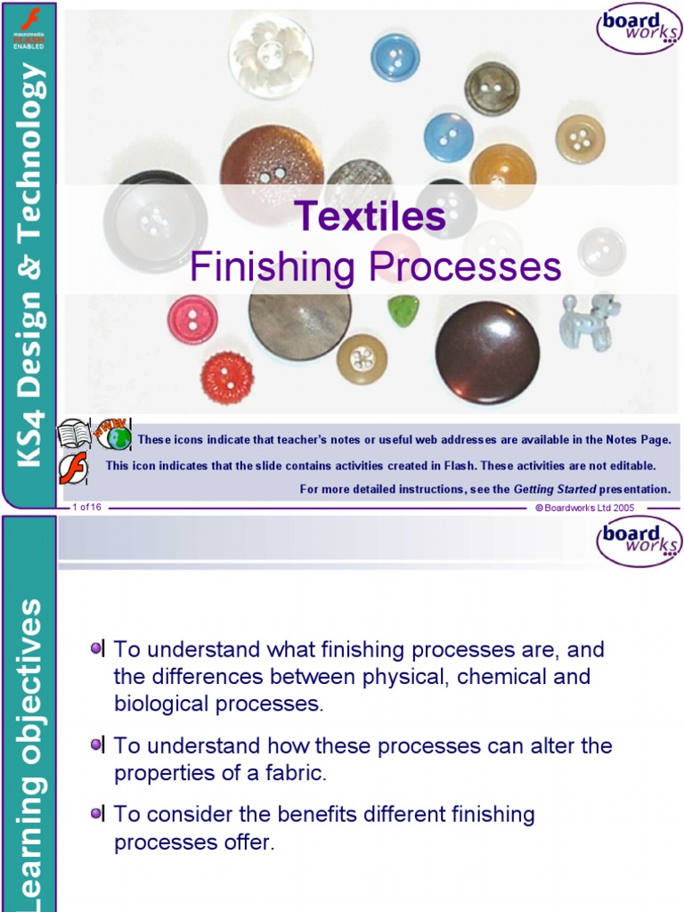 Finishing Processes | PDF | Textiles | Building Engineering