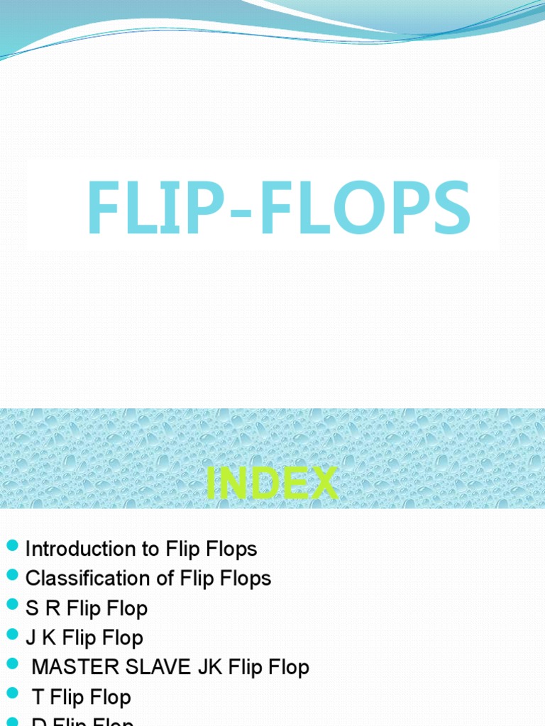 Flip Flops | PDF | Electronic Engineering | Computing