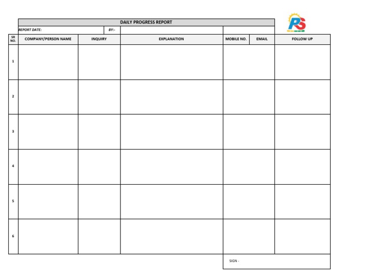 Daily Monitoring Report | PDF