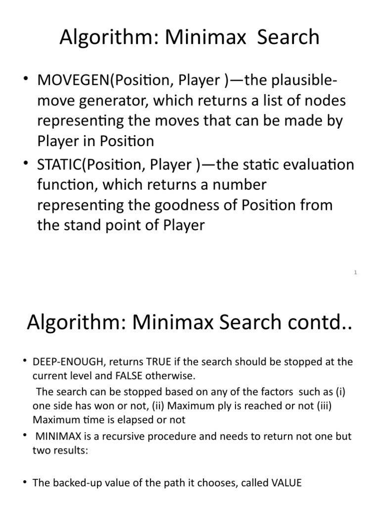Lec 5 Contd Minimax Alpha Beta Algorithm | PDF | Theoretical Computer Science | Algorithms