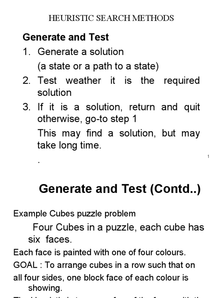 Heuristic Search Techniques | PDF | Algorithms And Data Structures ...