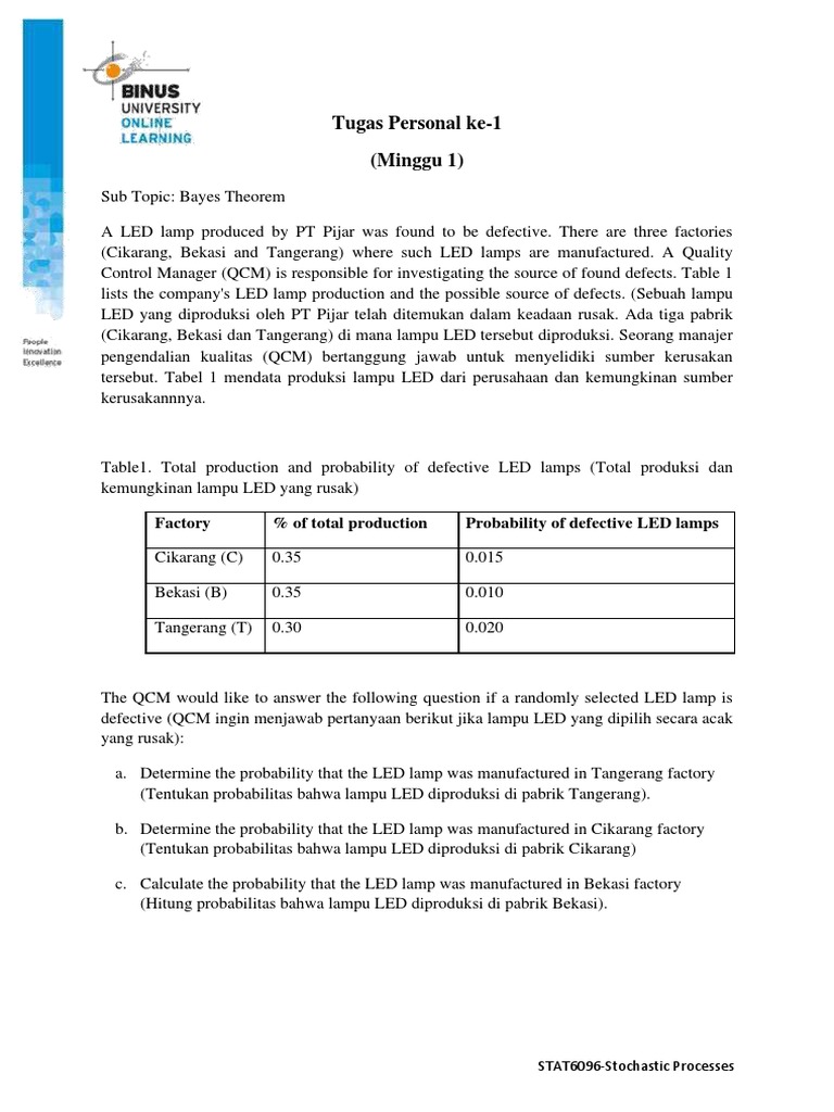 Contoh TP | PDF | Teaching Mathematics
