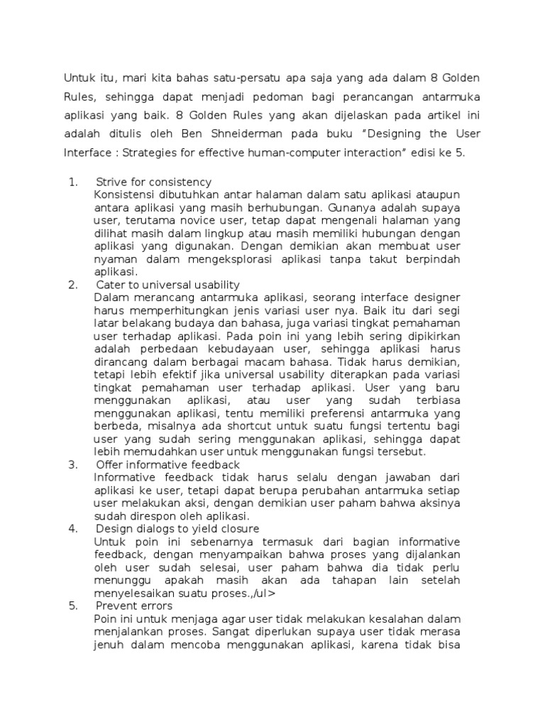 8 Golden Rules | PDF 8 Golden Rules | PDF
