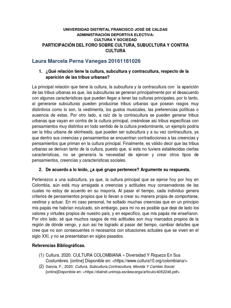 Foro Laura Perna | PDF | Teorías filosóficas | Conceptos psicologicos