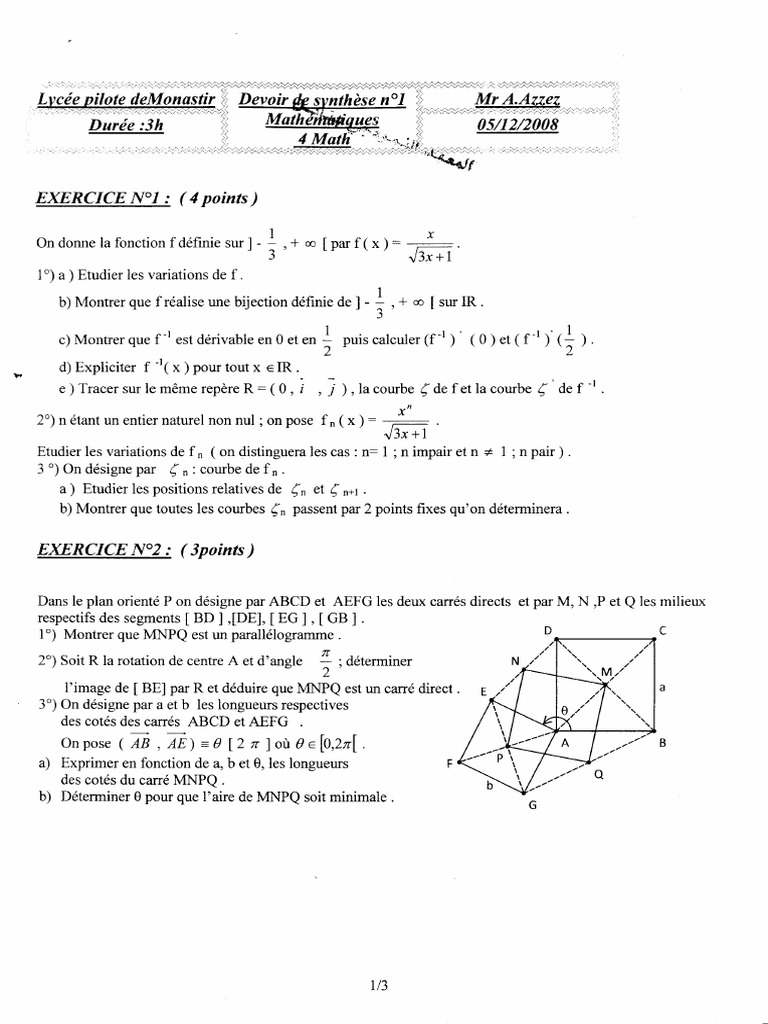 4am ds1 (7exemples) | PDF