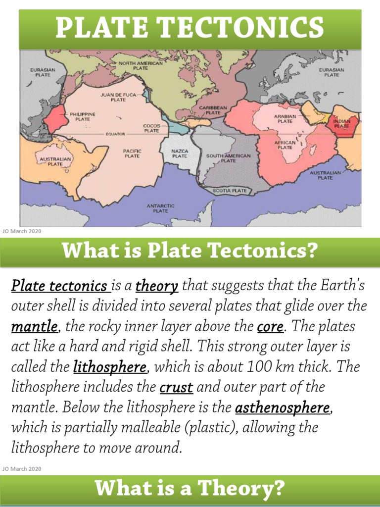Plate Tectonics Powerpoint | PDF | Plate Tectonics | Structure Of The Earth