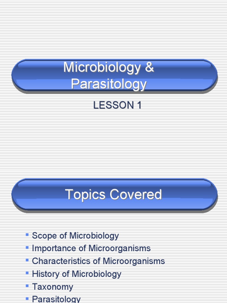 MICRO 06 Lect 1 | PDF | Microorganism | Microbiology